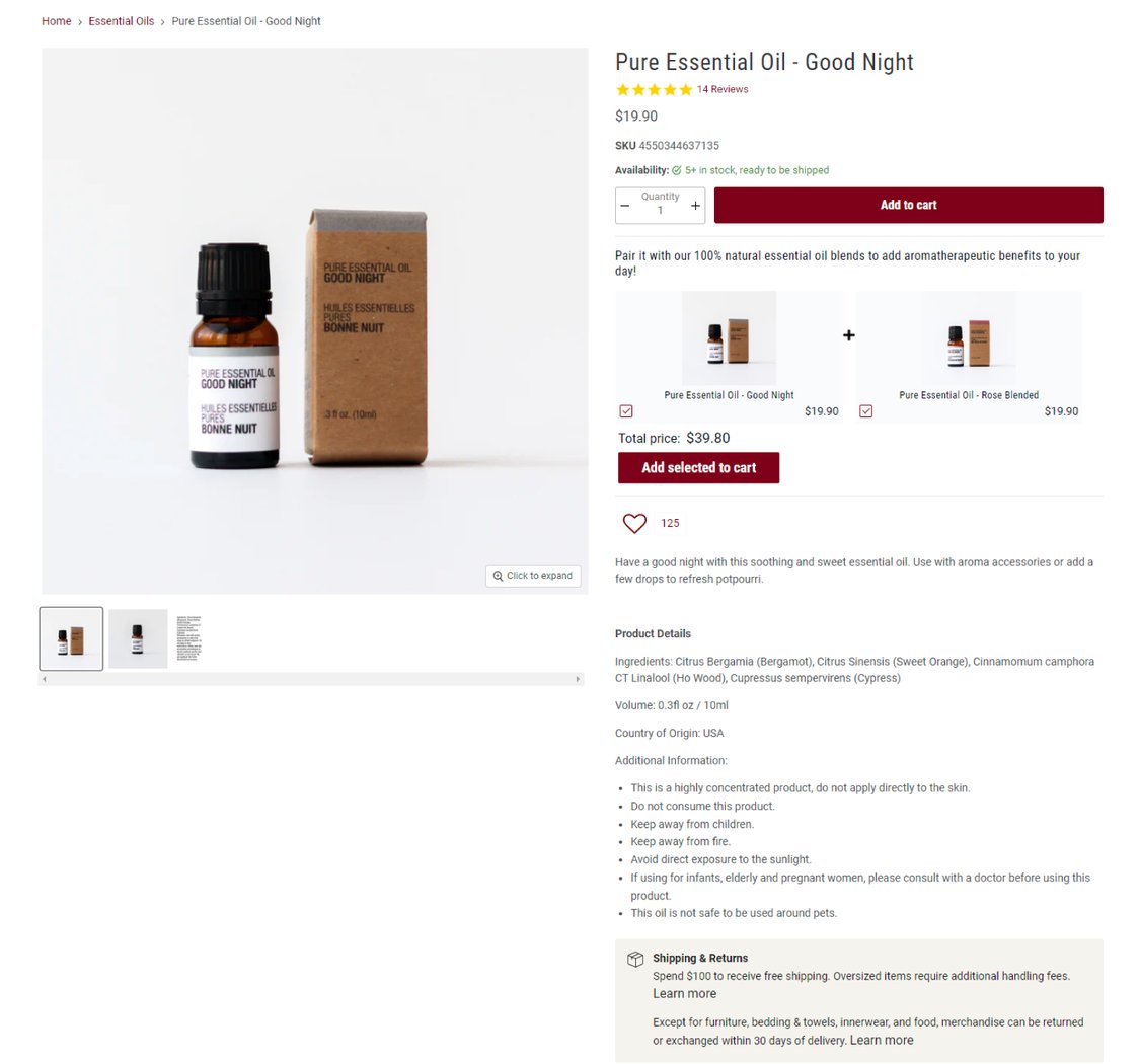 What is a Product Detail Page | Bluestone PIM Glossary